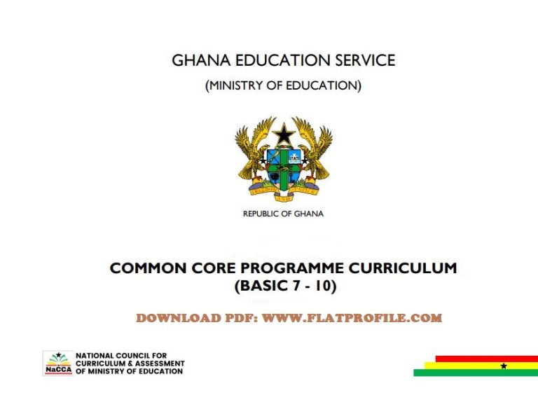 Common Core Programme CCP Curriculum Download PDF