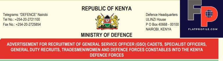 KDF Recruitment | Eligibility, Requirements & Qualifications